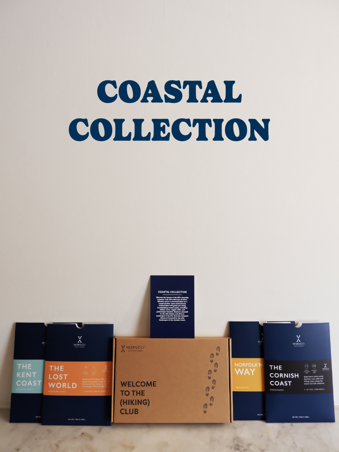 Coastal Collection: Four fabulous Vespucci coastal walks in a gift box ...